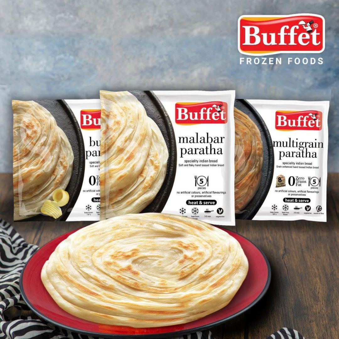Paratha – Buffet (Aloo, Malabar, Flaky, Multigrain, Butter, Chicken ...