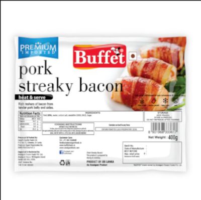 Pork Streaky Bacon – Buffet 150g | Driftbasket